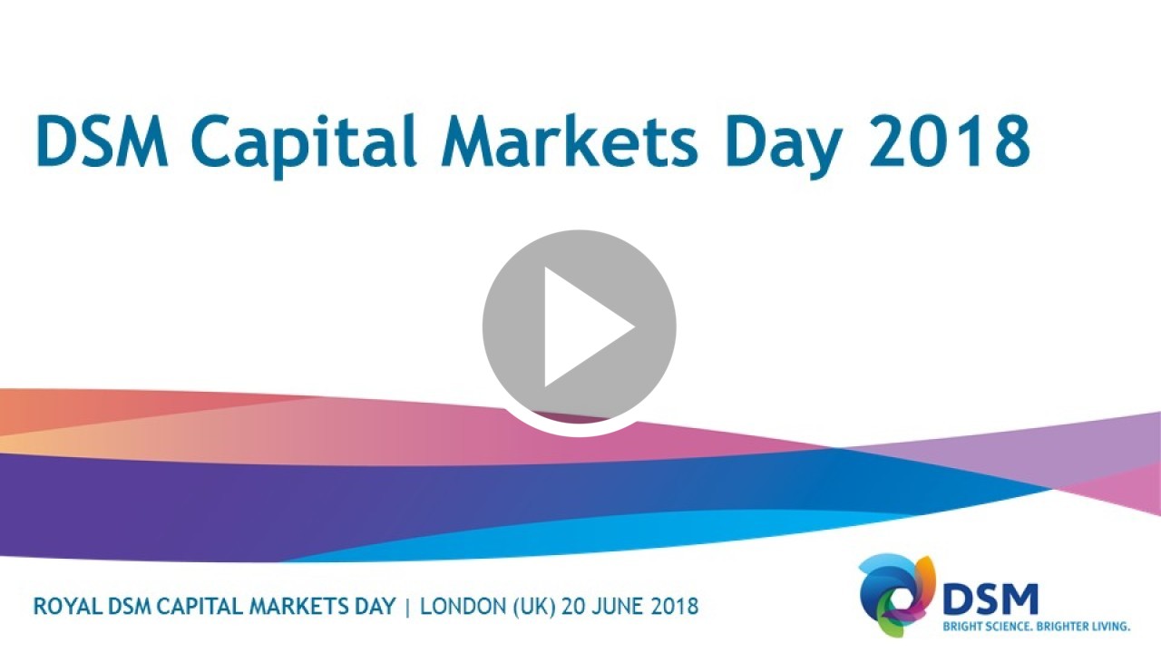 DSM - DSM Capital Markets Day 2018